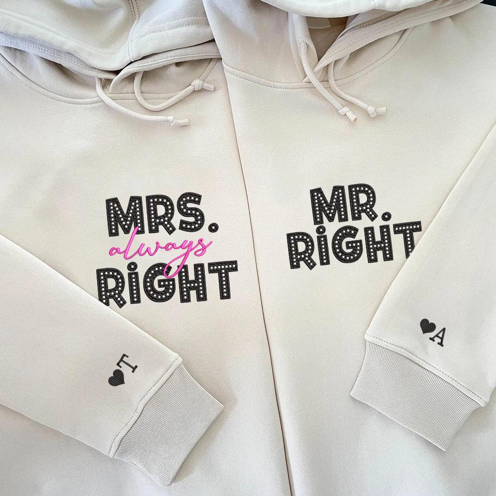 Custom Matching Hoodies For Couples - Cute Couple Matching